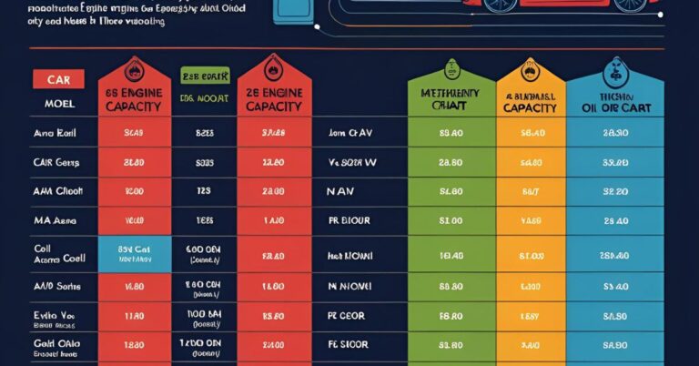 Car Oil Capacity Chart: Save Time, Avoid Overfill – Techyengineoil