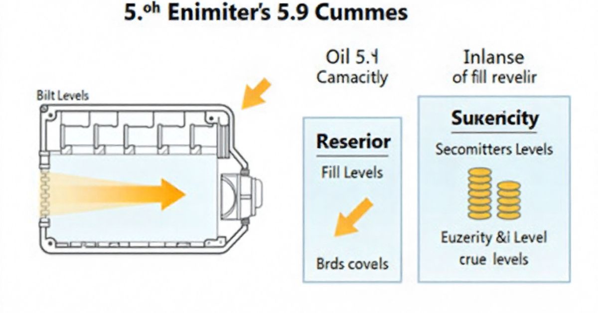 Oil Capacity For 59 Cummins